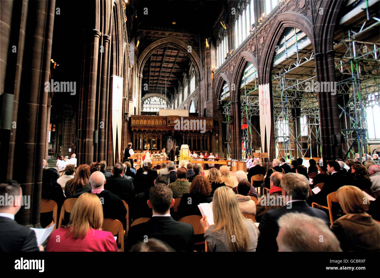 A general view memorial service moors murder victim keith bennett hi ...