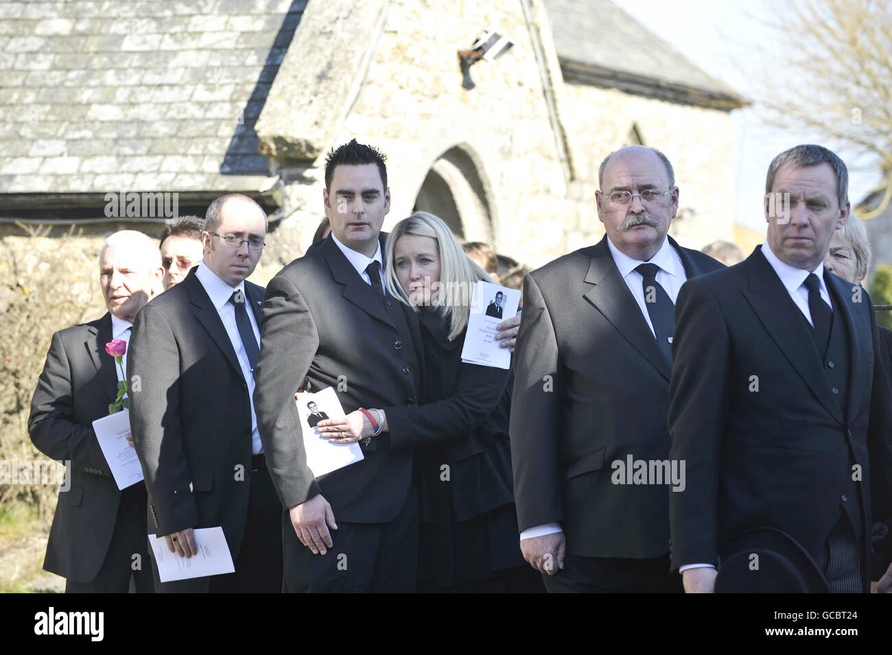 Lance Corporal Darren Hicks funeral Stock Photo - Alamy