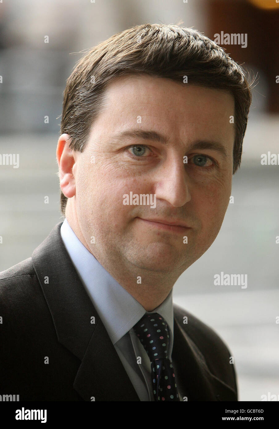 International Development Secretary Douglas Alexander arrives at the ...