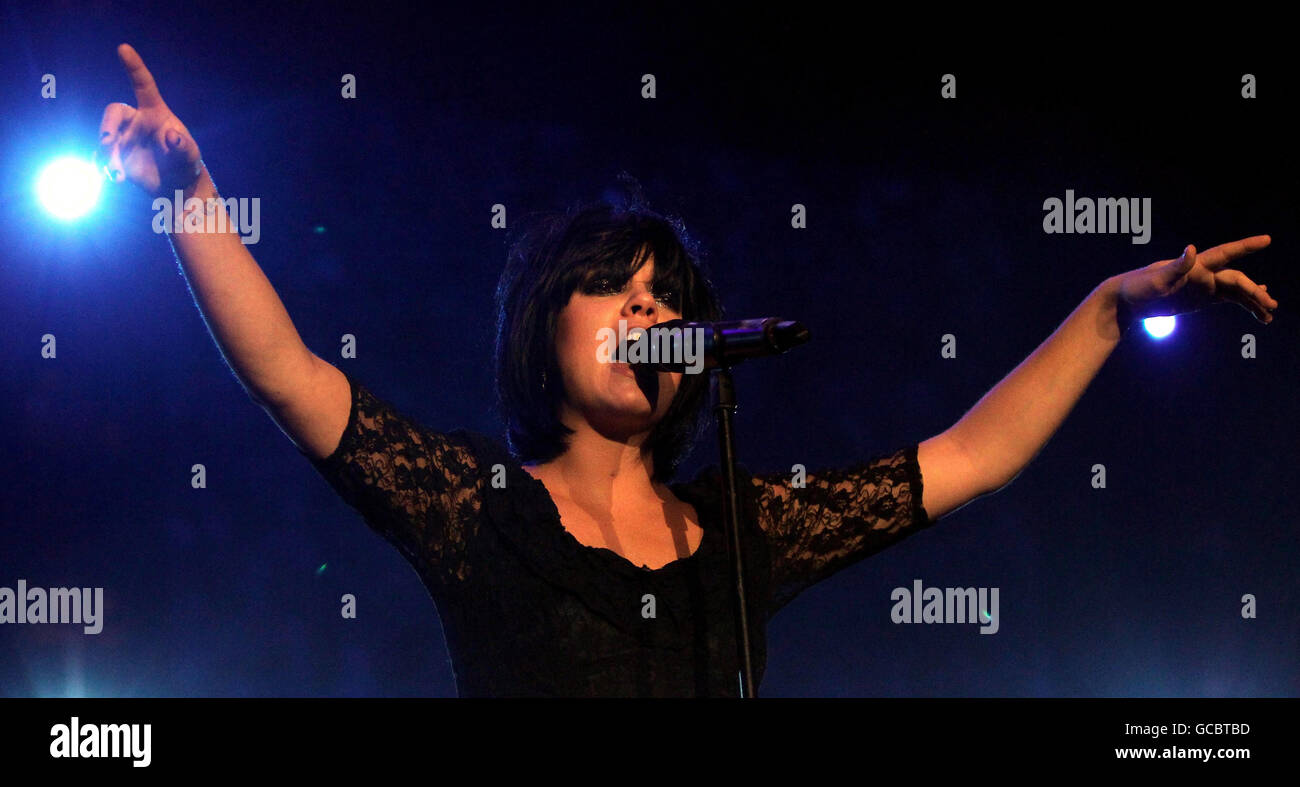 Lily Allen & Dizzee Rascal co-headline two-date tour - Manchester Stock ...