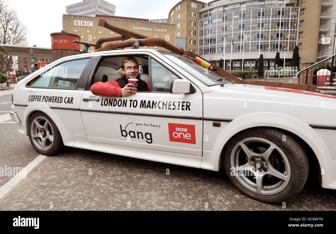 Coffee powered car Stock Photo - Alamy