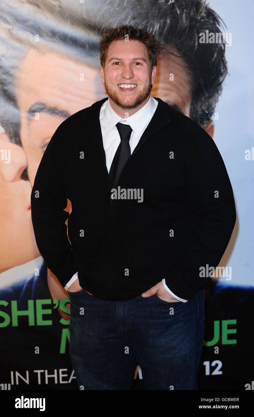 Nate Torrance arrives for the Las Vegas premiere of She's Out Of My ...
