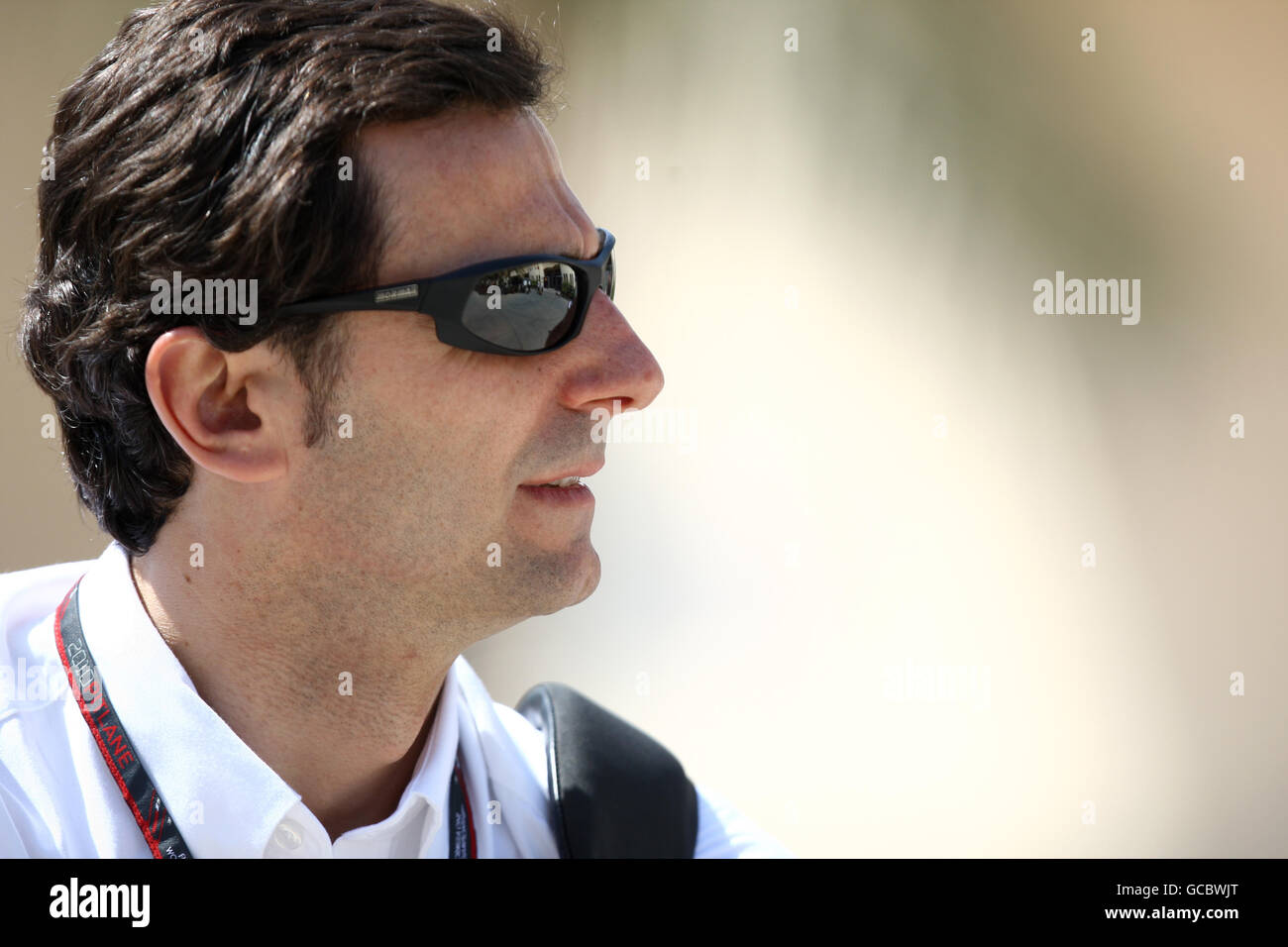 F1 headshot head shot portrait side on looks hi-res stock photography ...