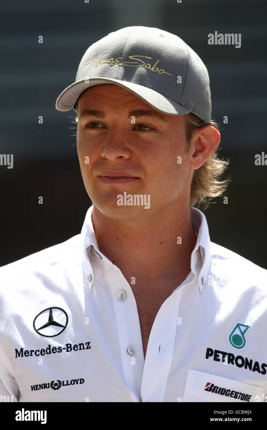 During paddock day bahrain international circuit in sakhir hi-res stock ...