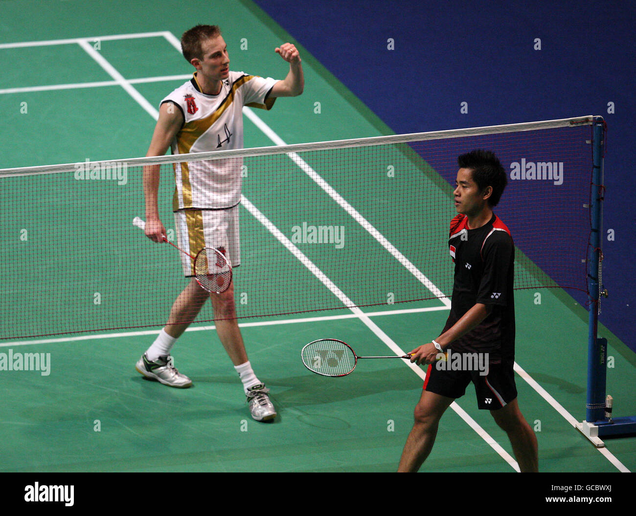 All england open badminton championships day 3 birmingham hi-res stock ...