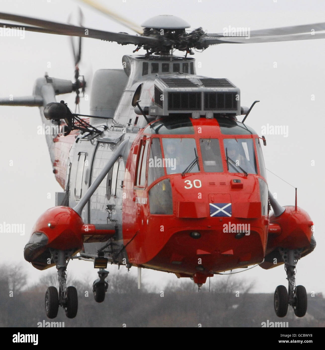 Crew from the The Royal Navy's HMS Gannet unit mark a record-breaking ...