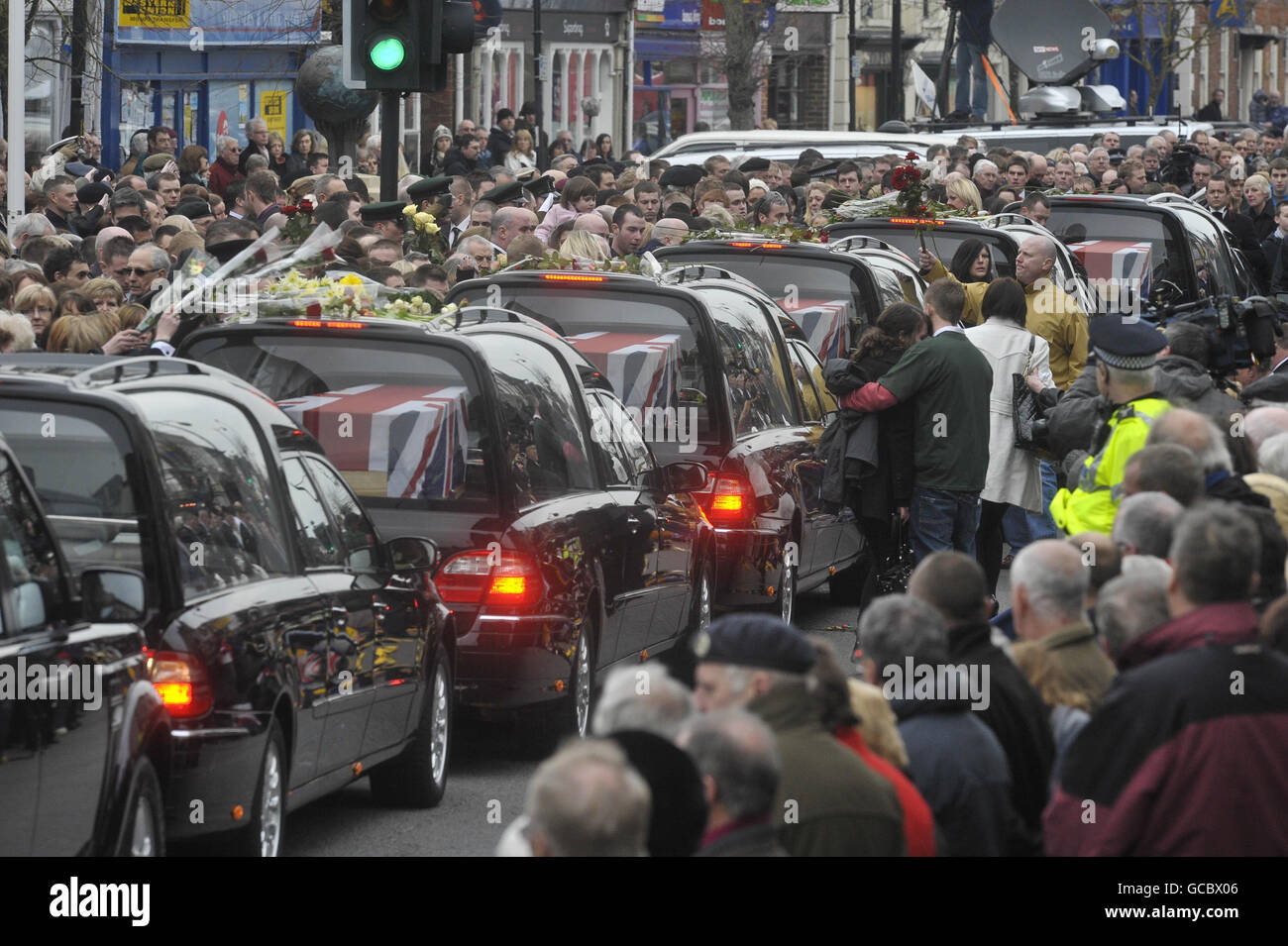 Repatriation of fallen soldiers Stock Photo - Alamy