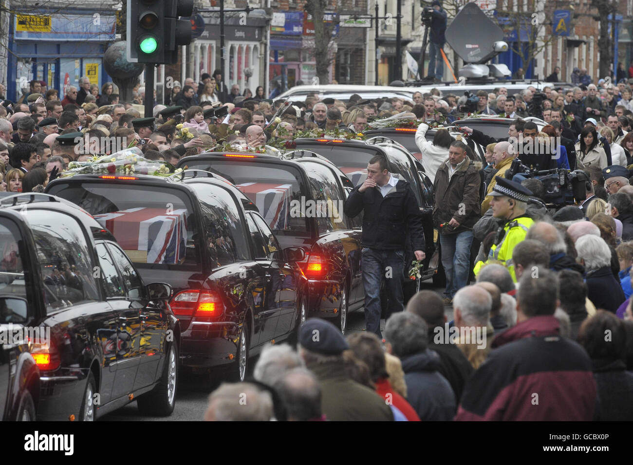 Repatriation of fallen soldiers Stock Photo - Alamy