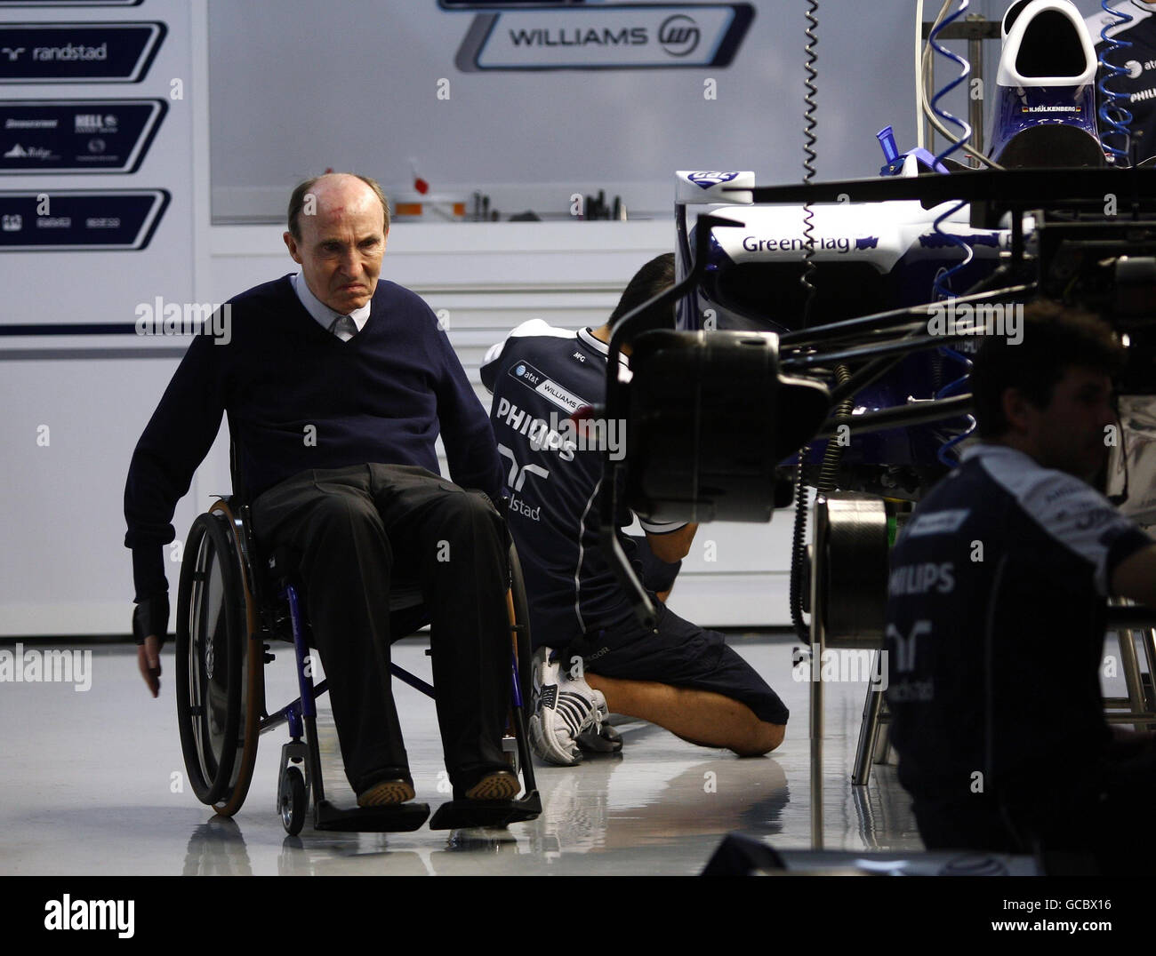 Frank williams founder williams formula hi-res stock photography and ...