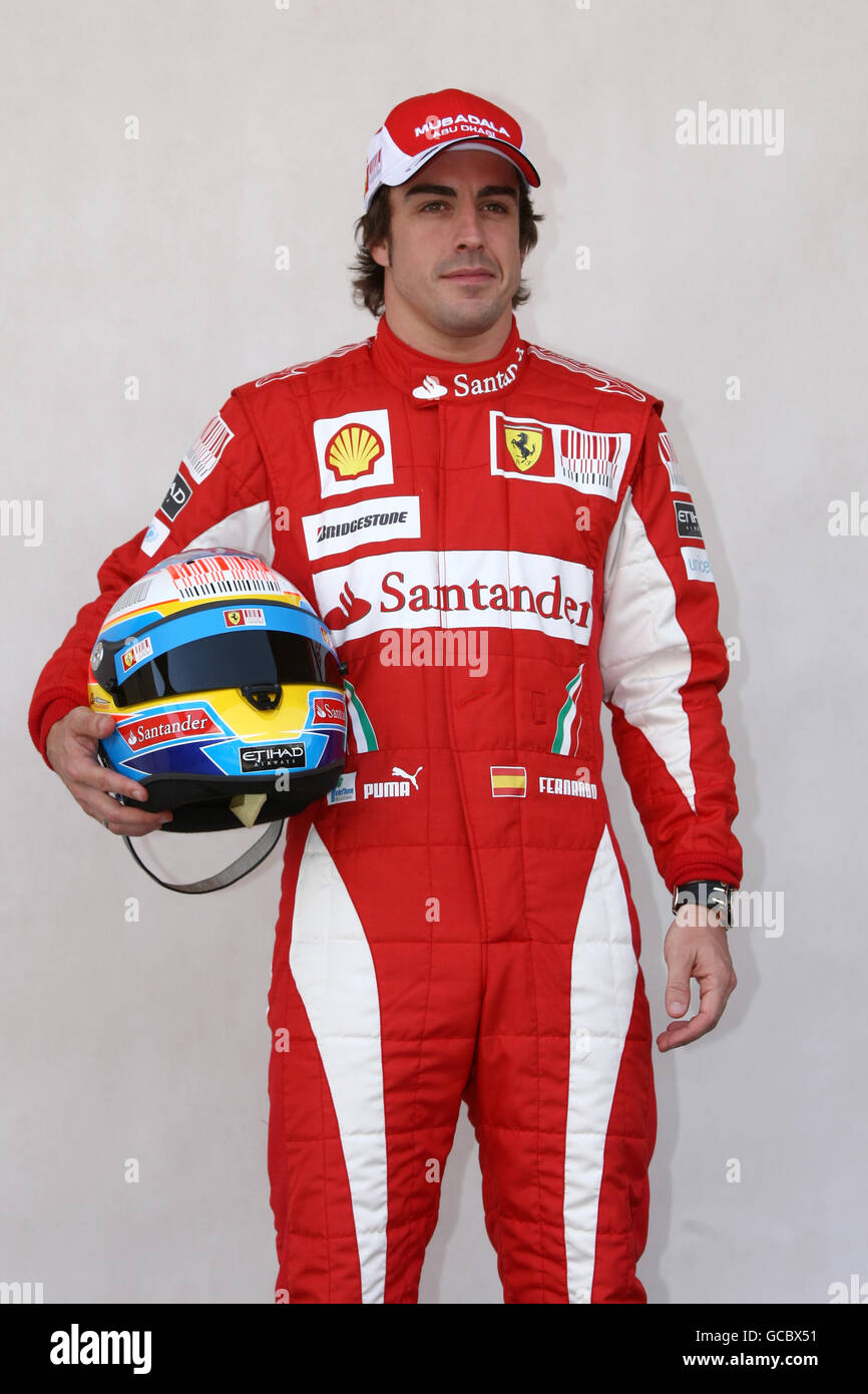 Ferraris fernando alonso paddock day bahrain international circuit in ...
