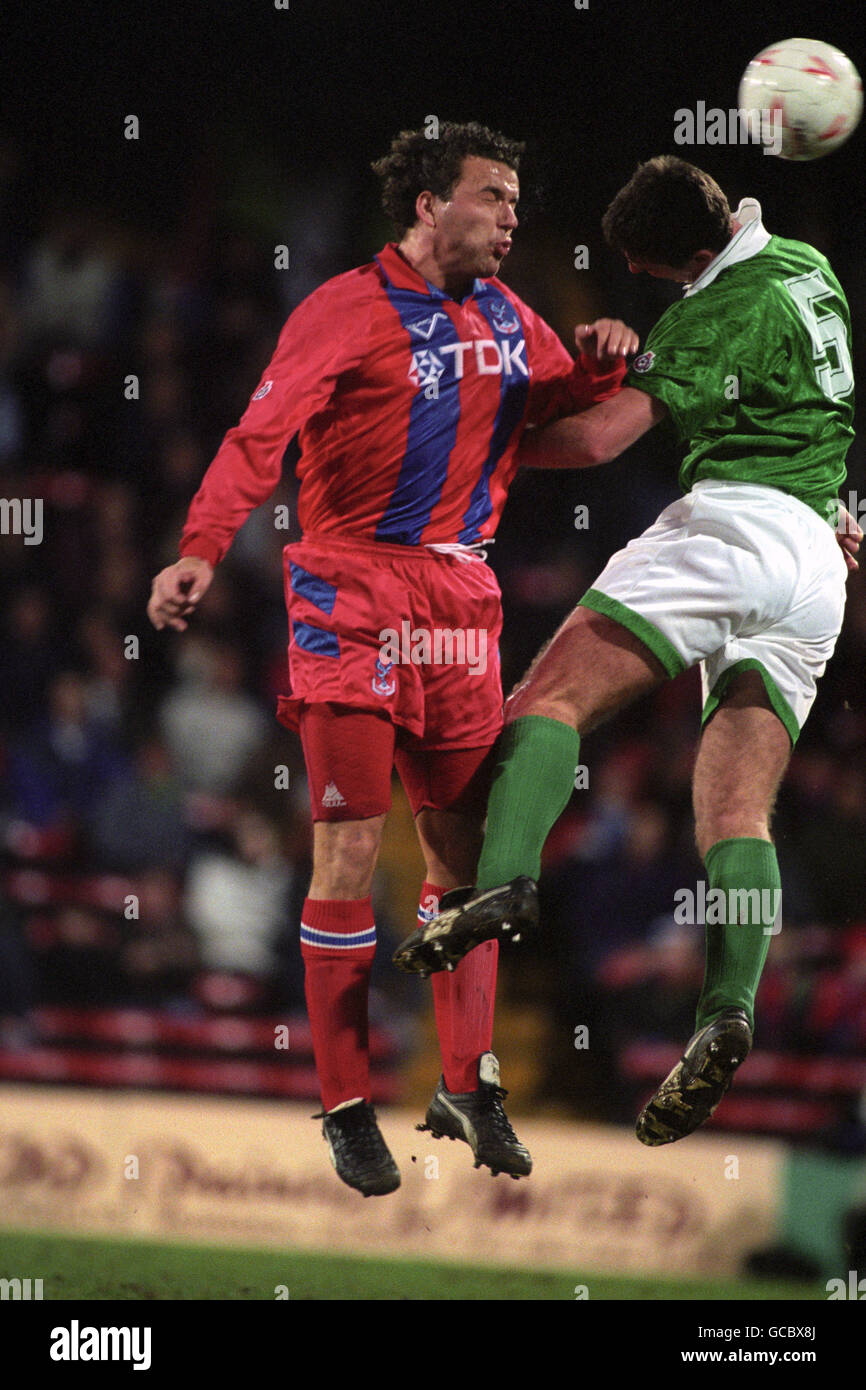 Crystal palace takes on lee howarth hi-res stock photography and images ...