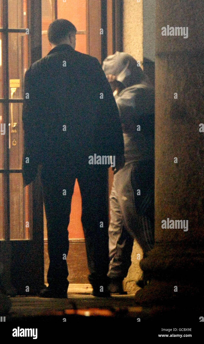 Cartoonist death plot Stock Photo - Alamy