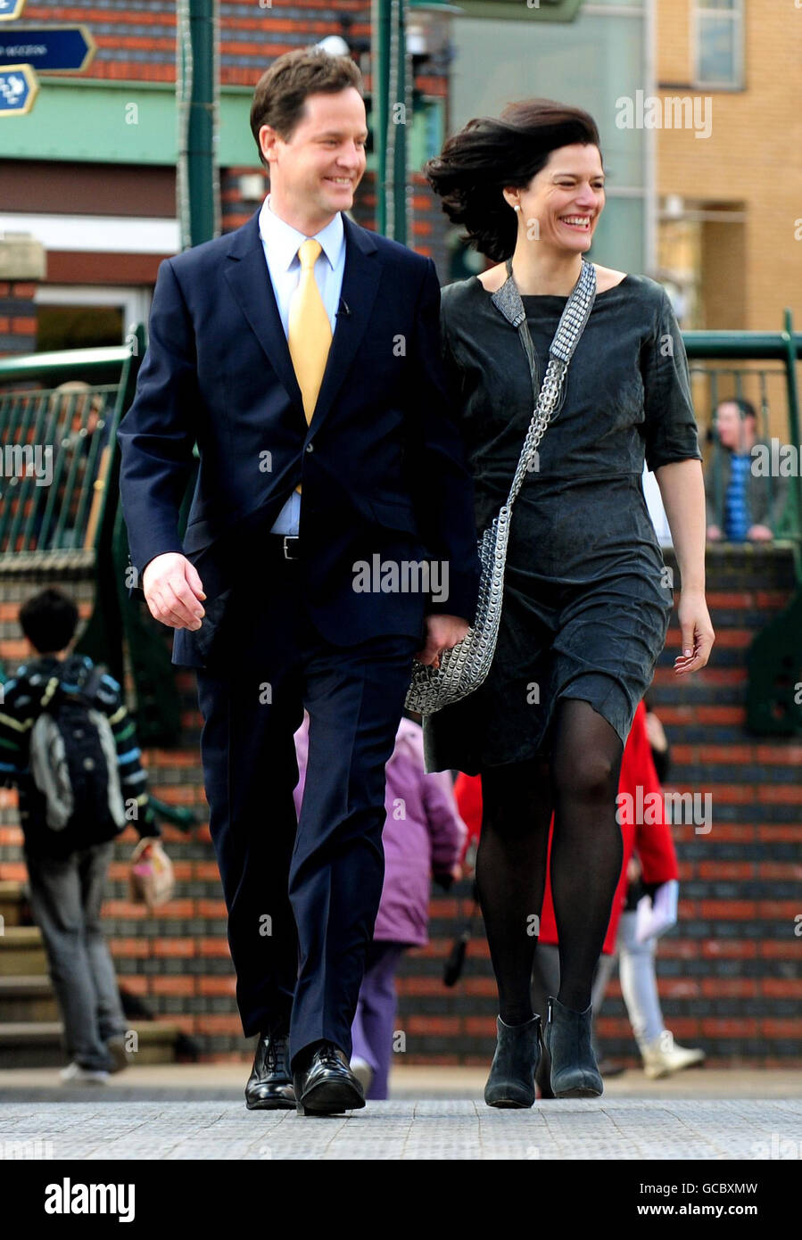 Nick clegg wife miriam gonzalez hi-res stock photography and images - Alamy