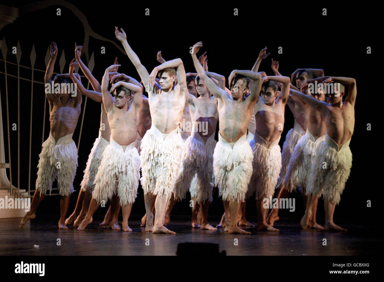 THE SWAN CHORUS REHEARSE AT THE SADLER'S WELLS THEATRE AS A NEW ...