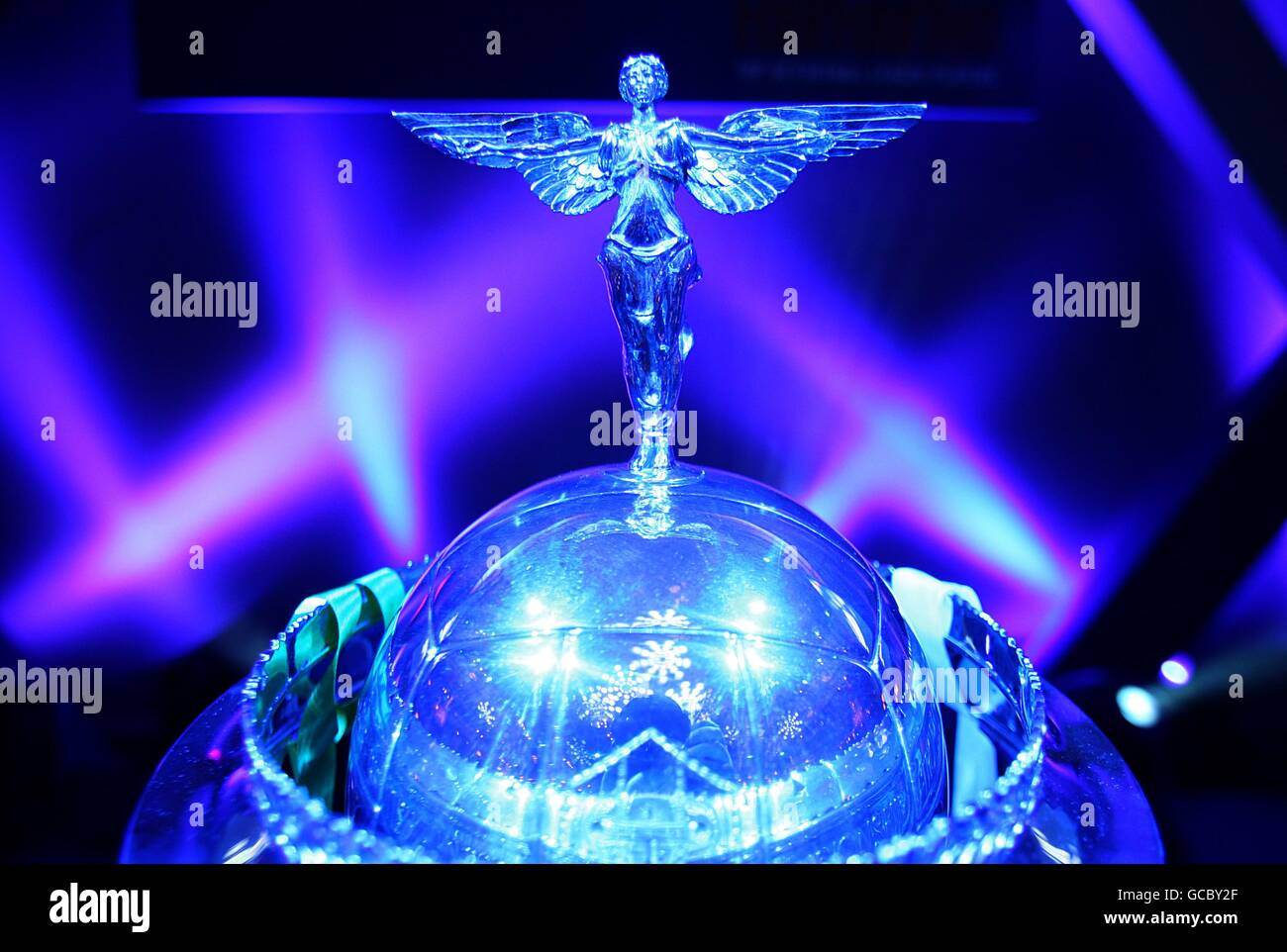 General view of the Home Nations trophy at the 2010 Football League ...