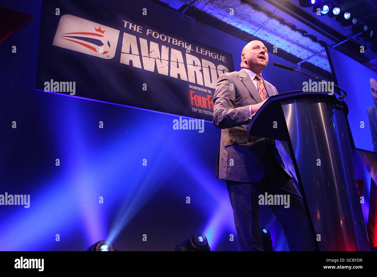 Soccer football league awards 2010 london hi-res stock photography and ...