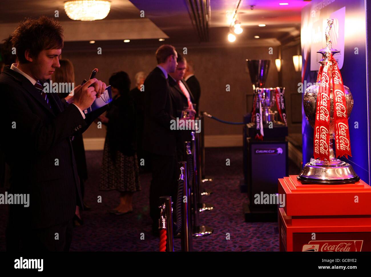 Soccer - Football League Awards 2010 - London. Guests take pictures of ...