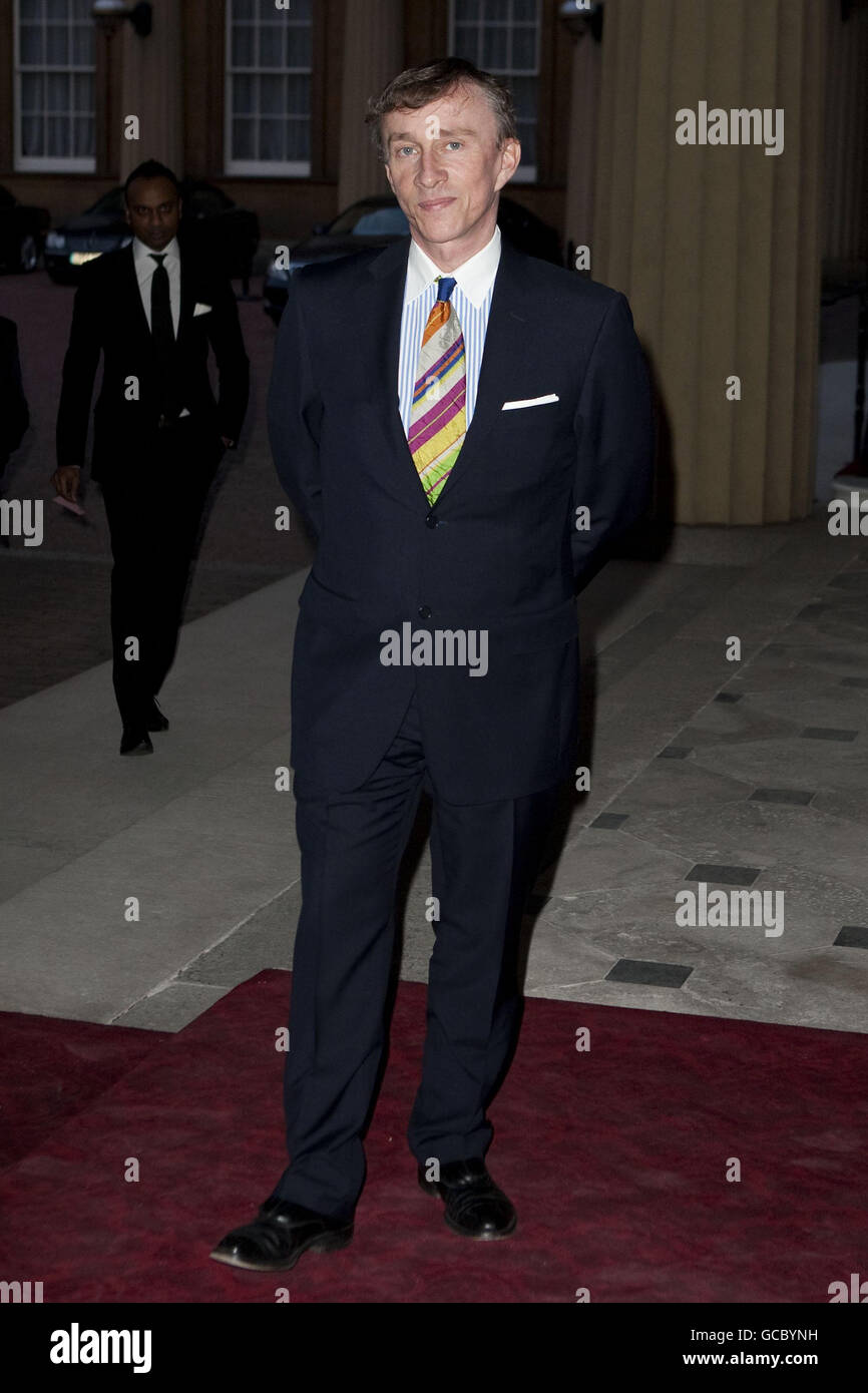 Fashion designer Jasper Conran, arrives for a reception for the British ...