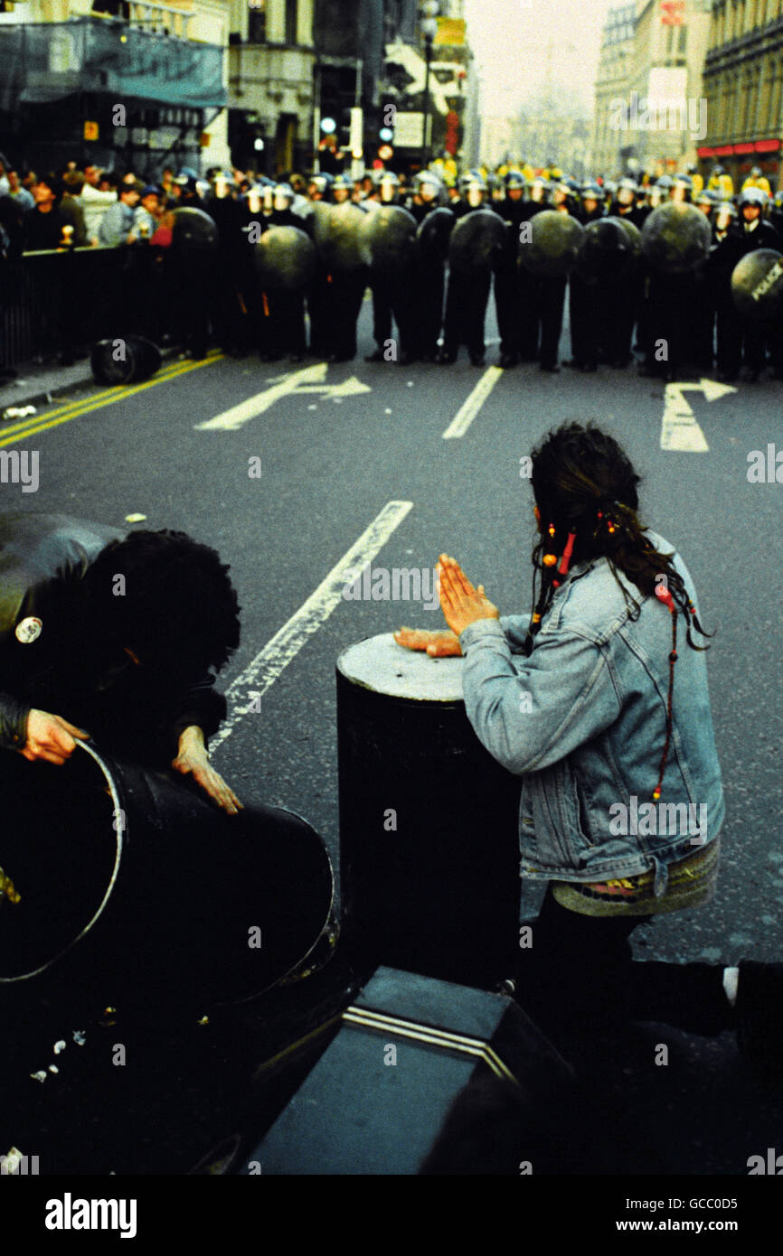 Riot Rioting Rioters High Resolution Stock Photography and Images - Alamy