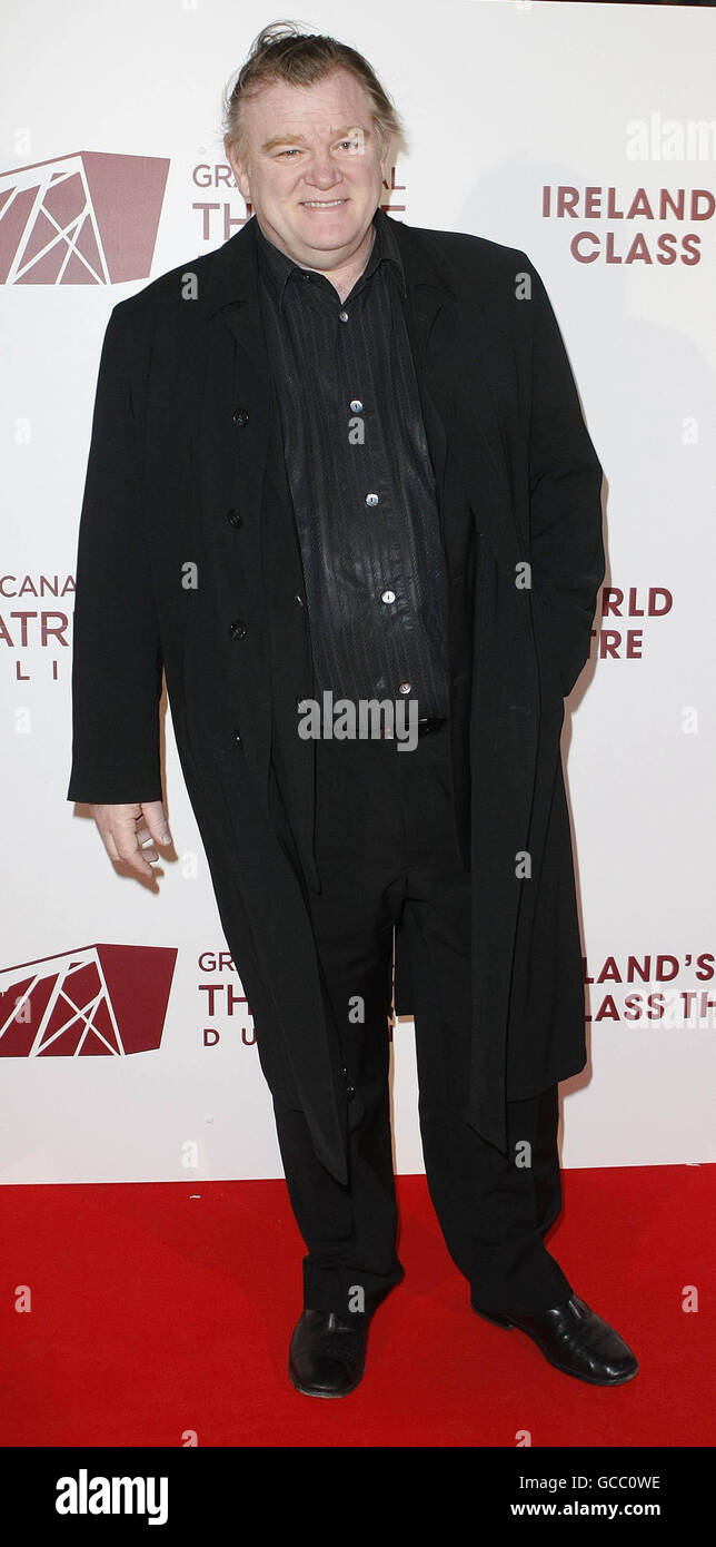 Brendan Gleeson arrives at Dublin's Grand Canal Theatre, designed by ...