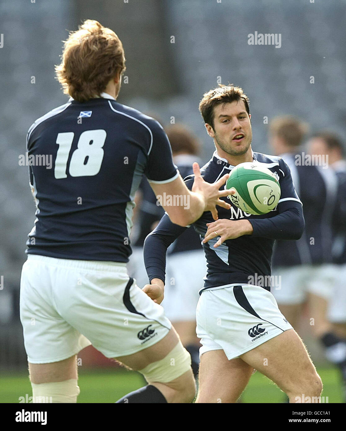 Rugby Union - Scotland Captain's Run - Croke Park Stock Photo - Alamy