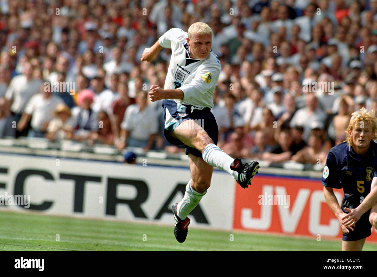 Soccer - Euro 96 - Group A - England v Scotland - Wembley Stadium Stock ...