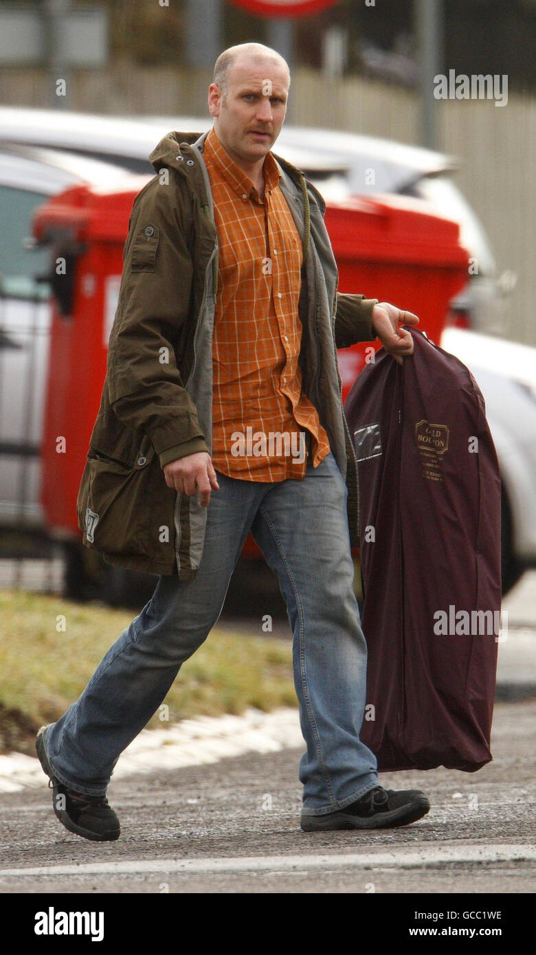 Sergeant Mark Leader, a Royal Marine based at the Commando Training ...