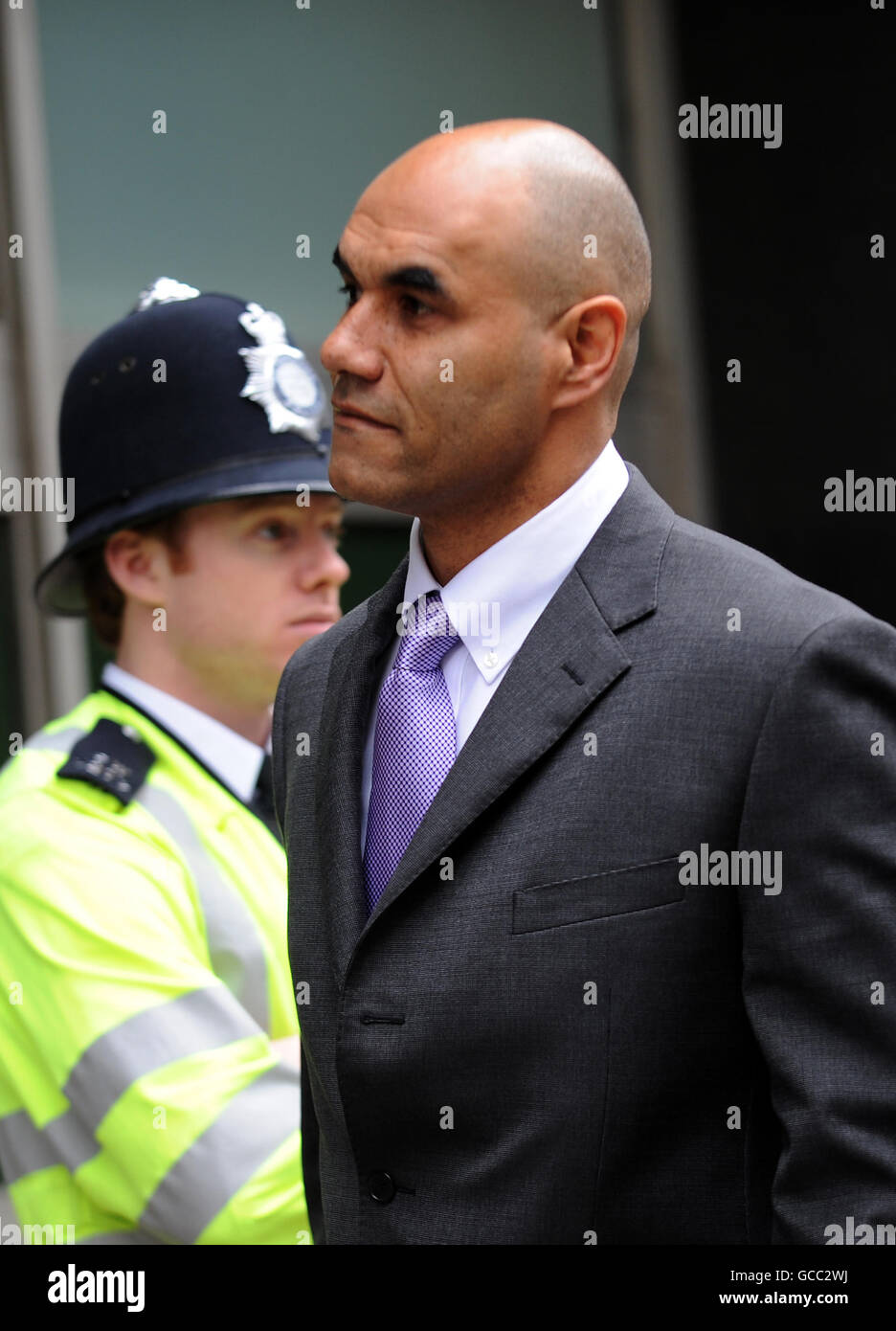 Sergeant Delroy Smellie arrives at City of Westminster Magistrates ...