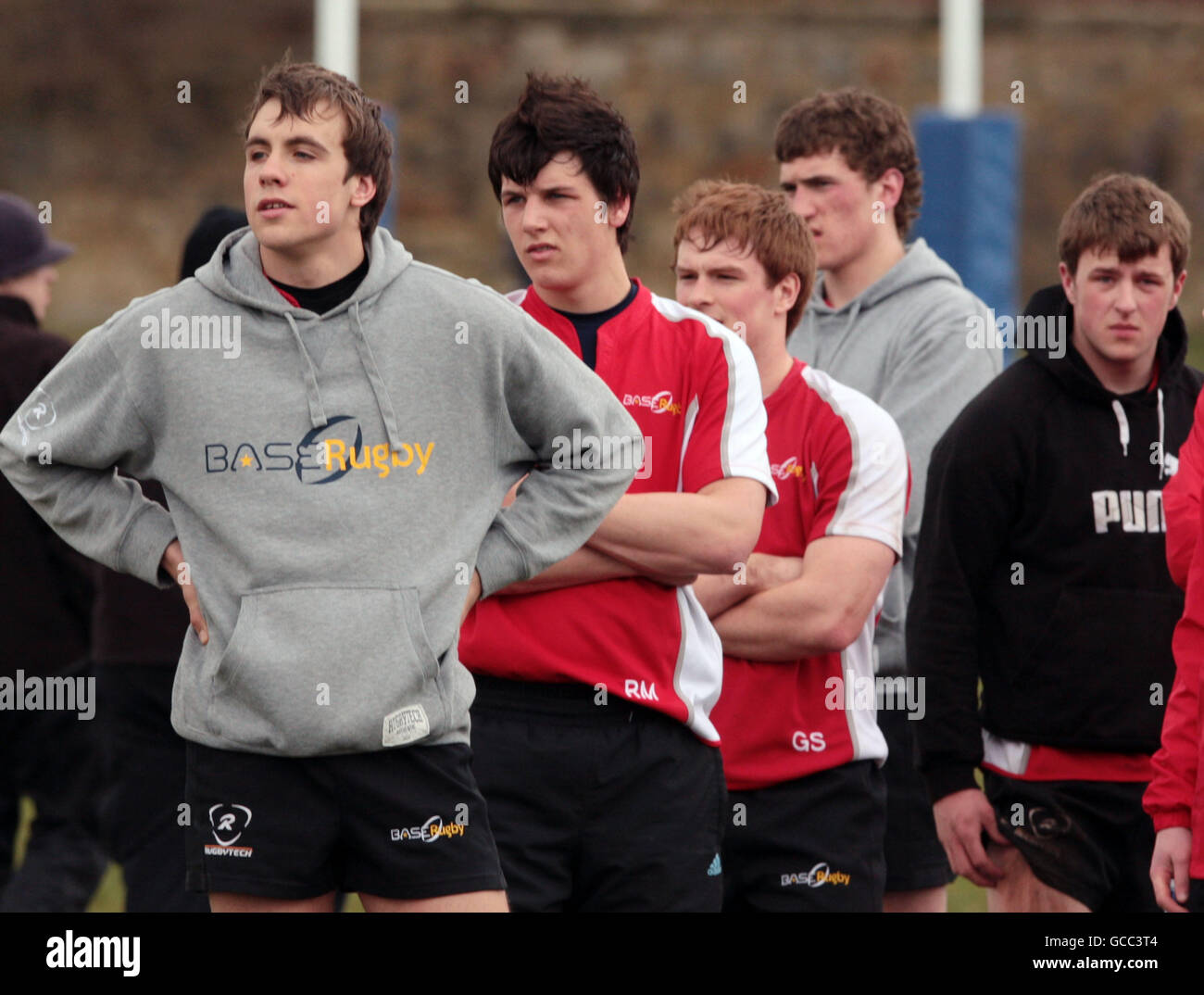 Players watch on during the Universities and Colleges Cup Finals at ...
