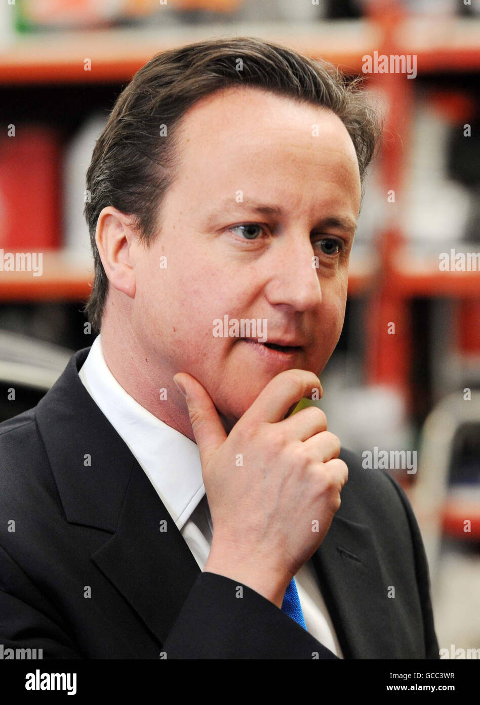 David Cameron visits South West Stock Photo - Alamy