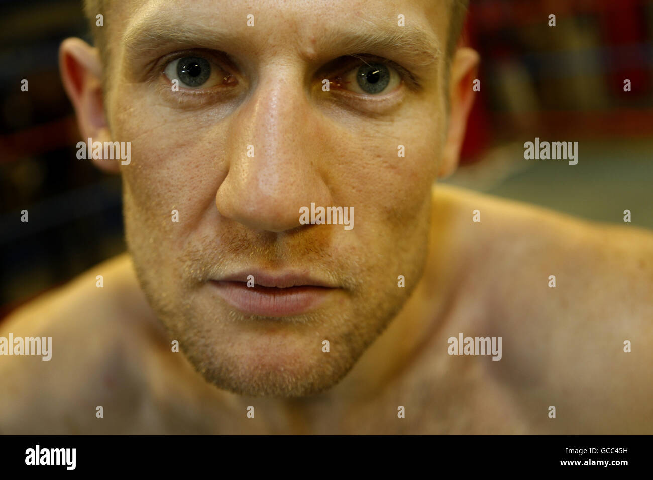 Boxer Tony Jeffries poses for a photograph during the "Lonsdale ...