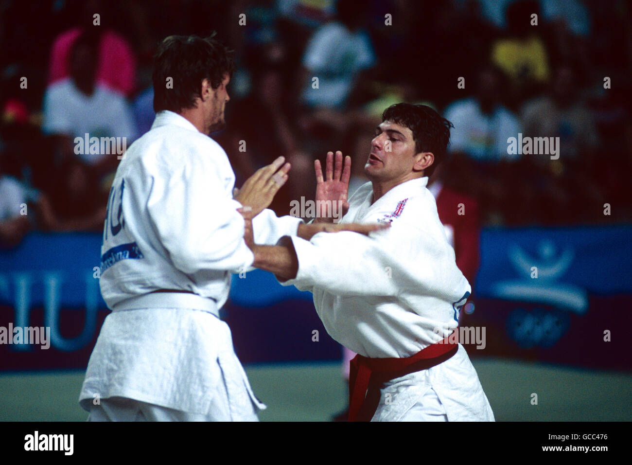 Judo - Barcelona Olympic Games 1992 - Men's 95 kg Final - Antal Kovacs ...