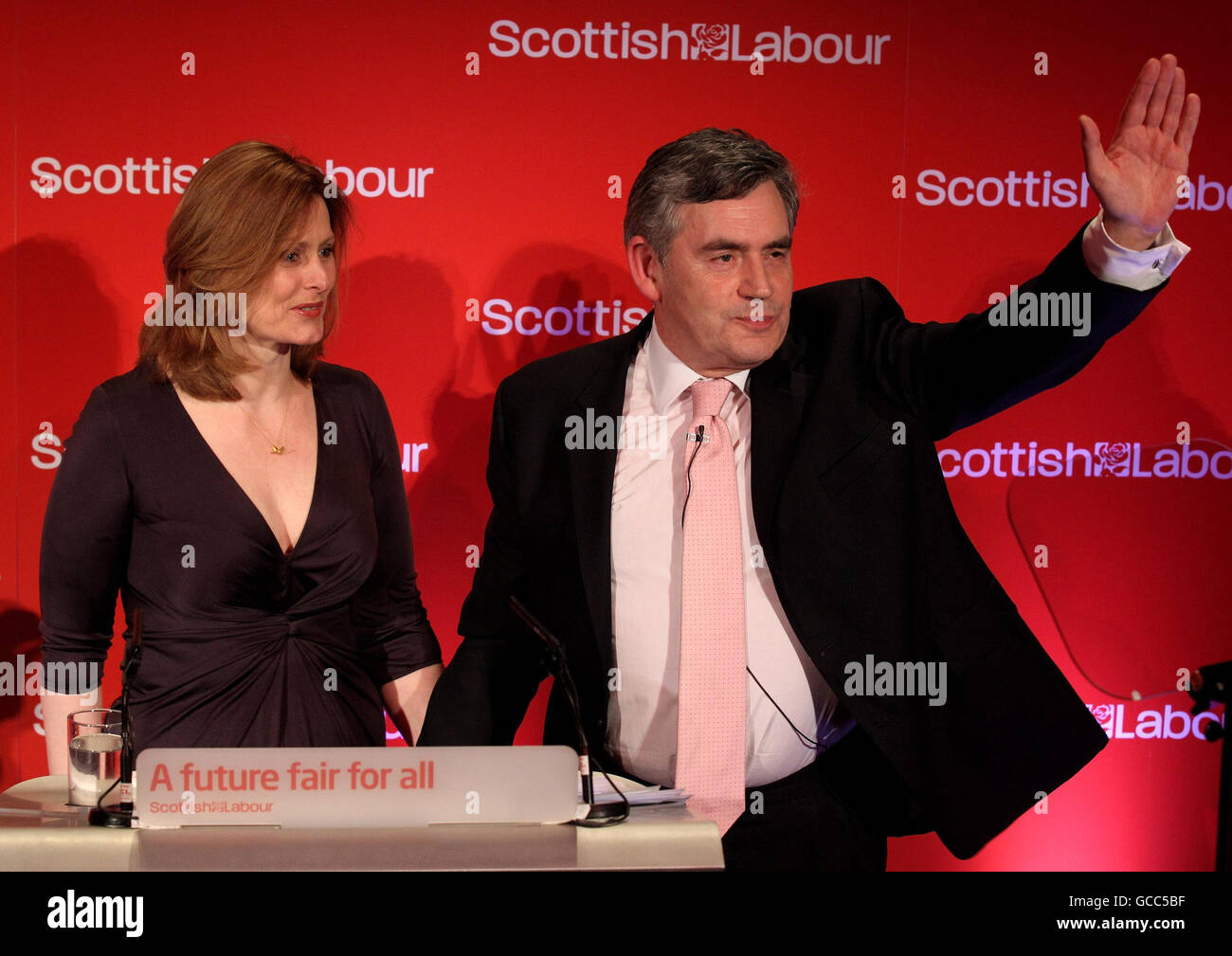 Scottish political leader and wife hi-res stock photography and images ...