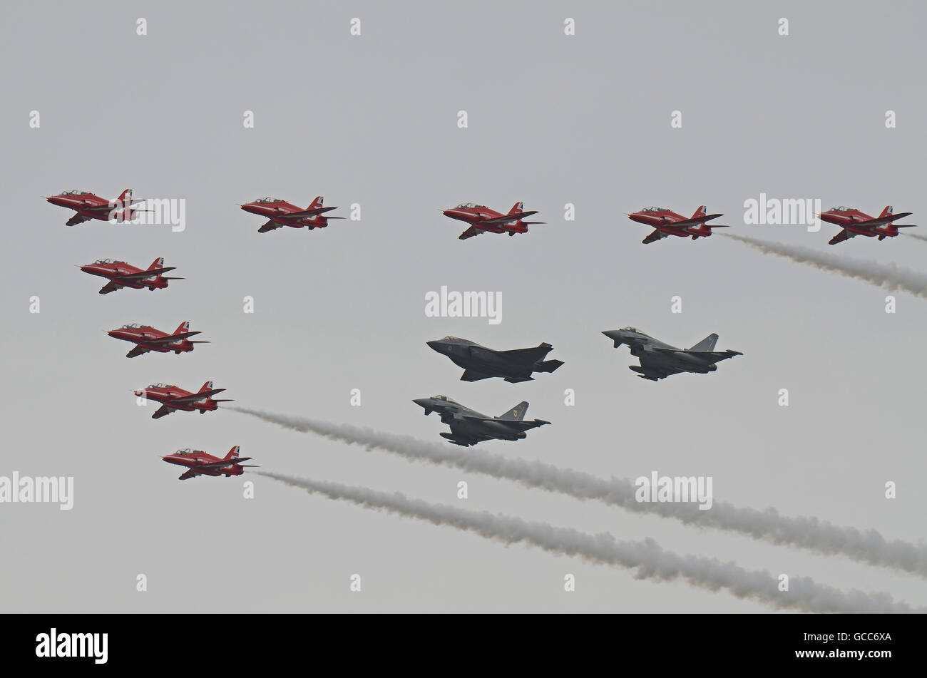 Formation of raf typhoons hi-res stock photography and images - Alamy
