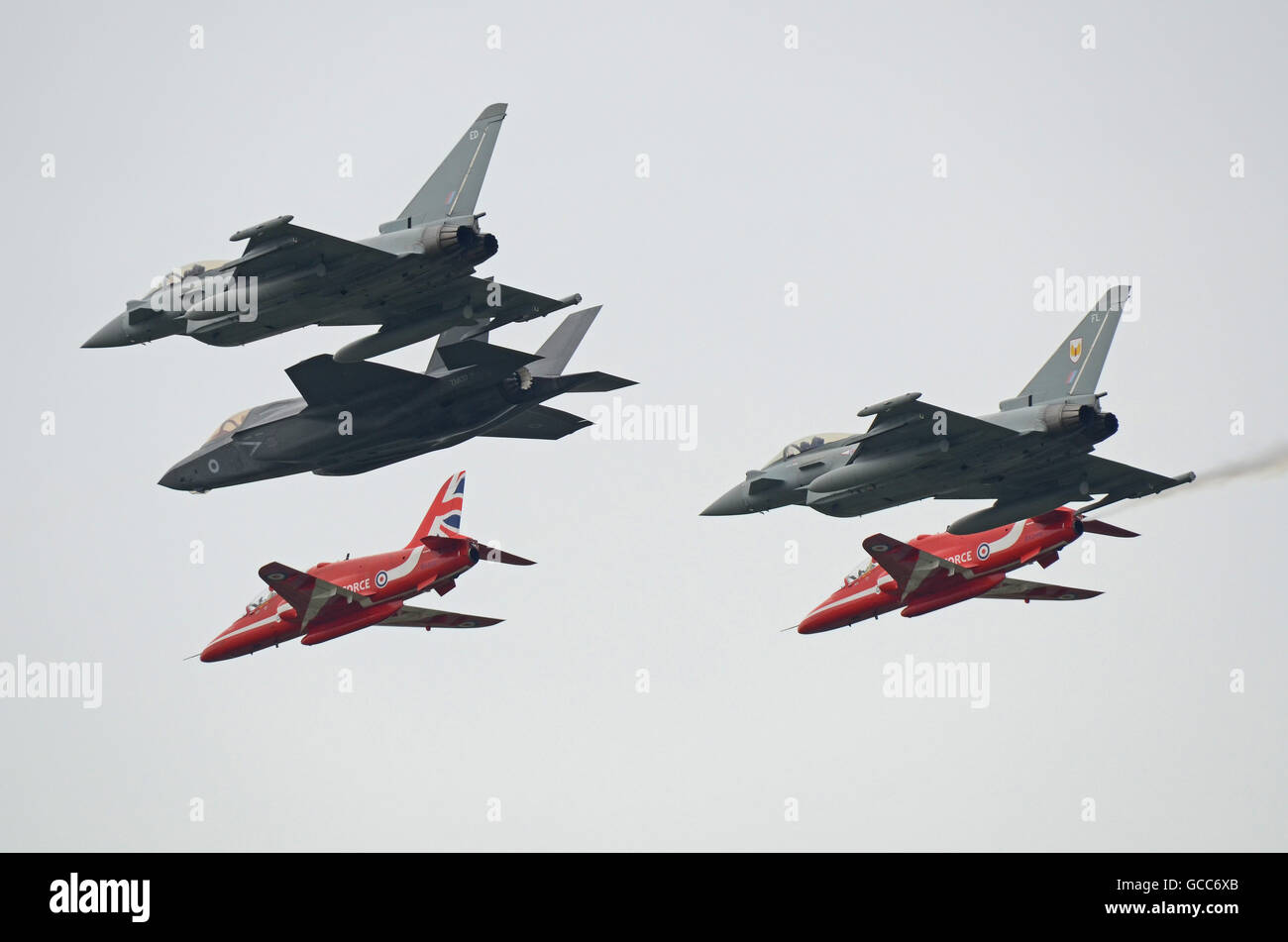 Formation of raf typhoons hi-res stock photography and images - Alamy