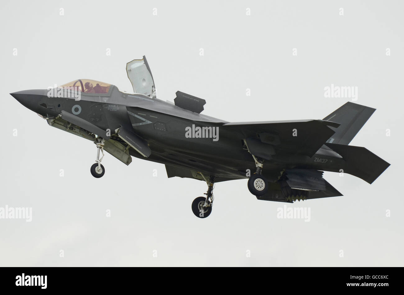 RAF Fairford. The opening day of the three day airshow saw the official ...