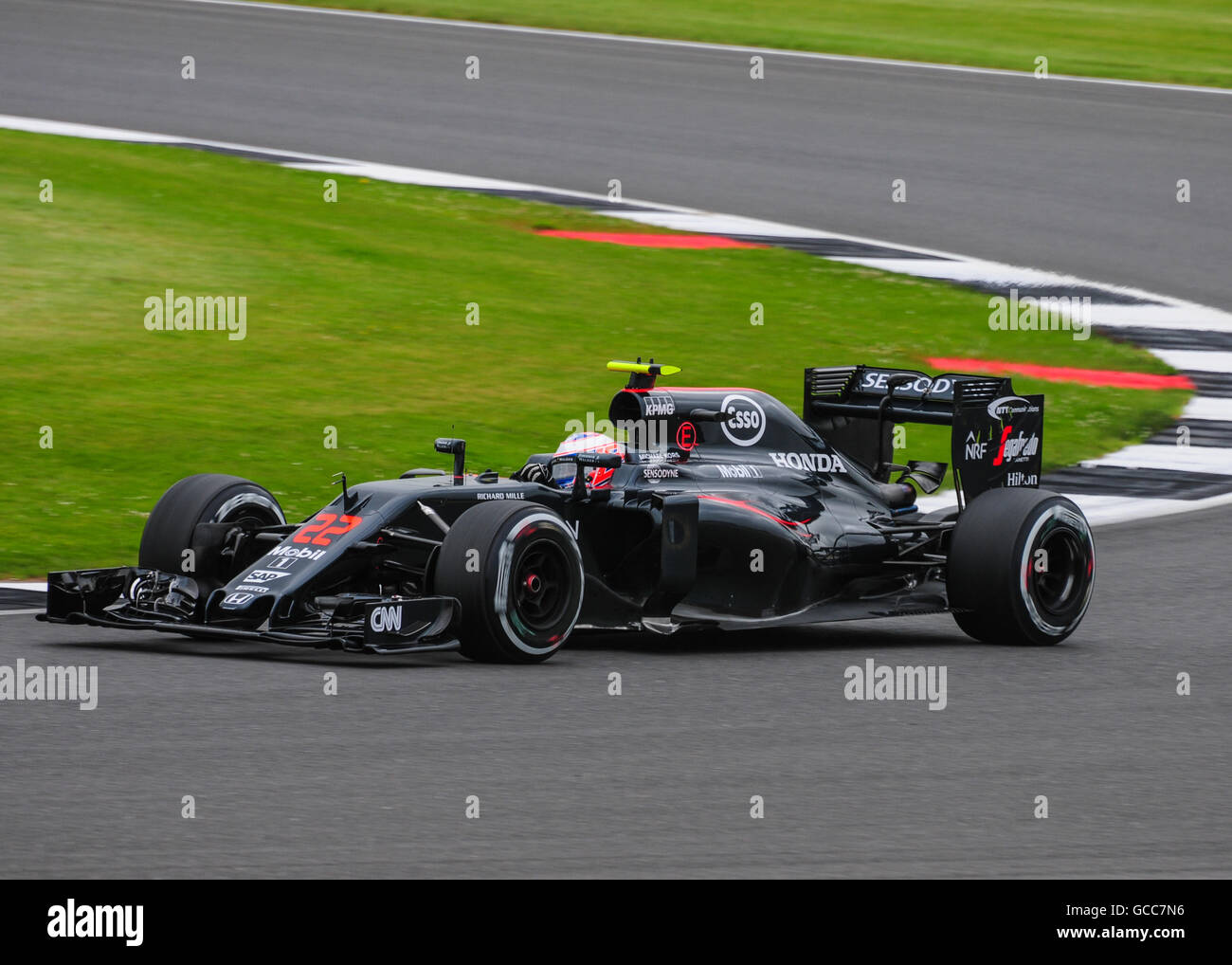 Jenson Button Formula One driver Stock Photo - Alamy