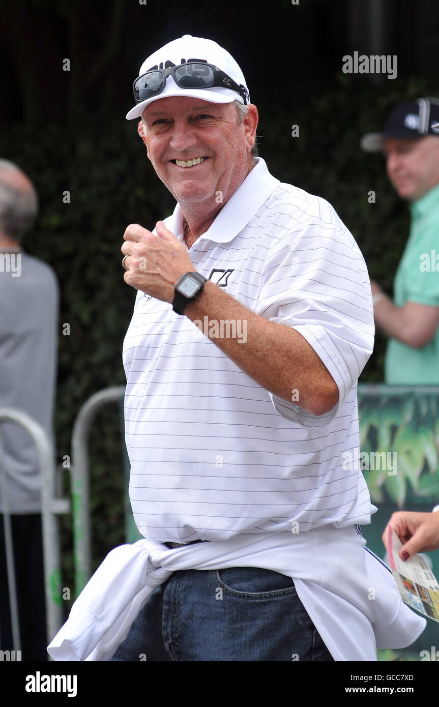 London, UK, 8 July 2016, Mark Calcavecchia American golfer arrives for ...