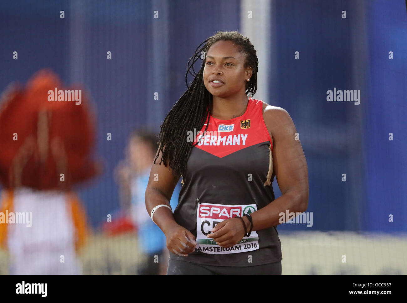 Amsterdam, The Netherlands. 08th July, 2016. Germany's Shanice Craft ...