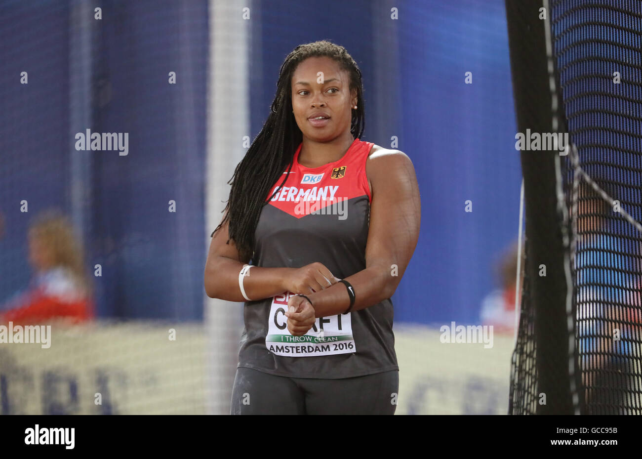 Amsterdam, The Netherlands. 08th July, 2016. Germany's Shanice Craft ...