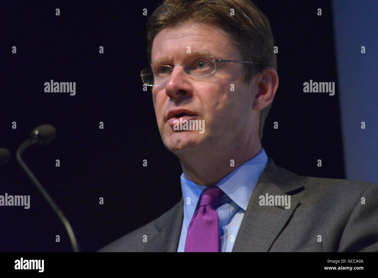Salford, UK. 8th July, 2016. Rt Hon Greg Clark MP, Member of Parliament ...