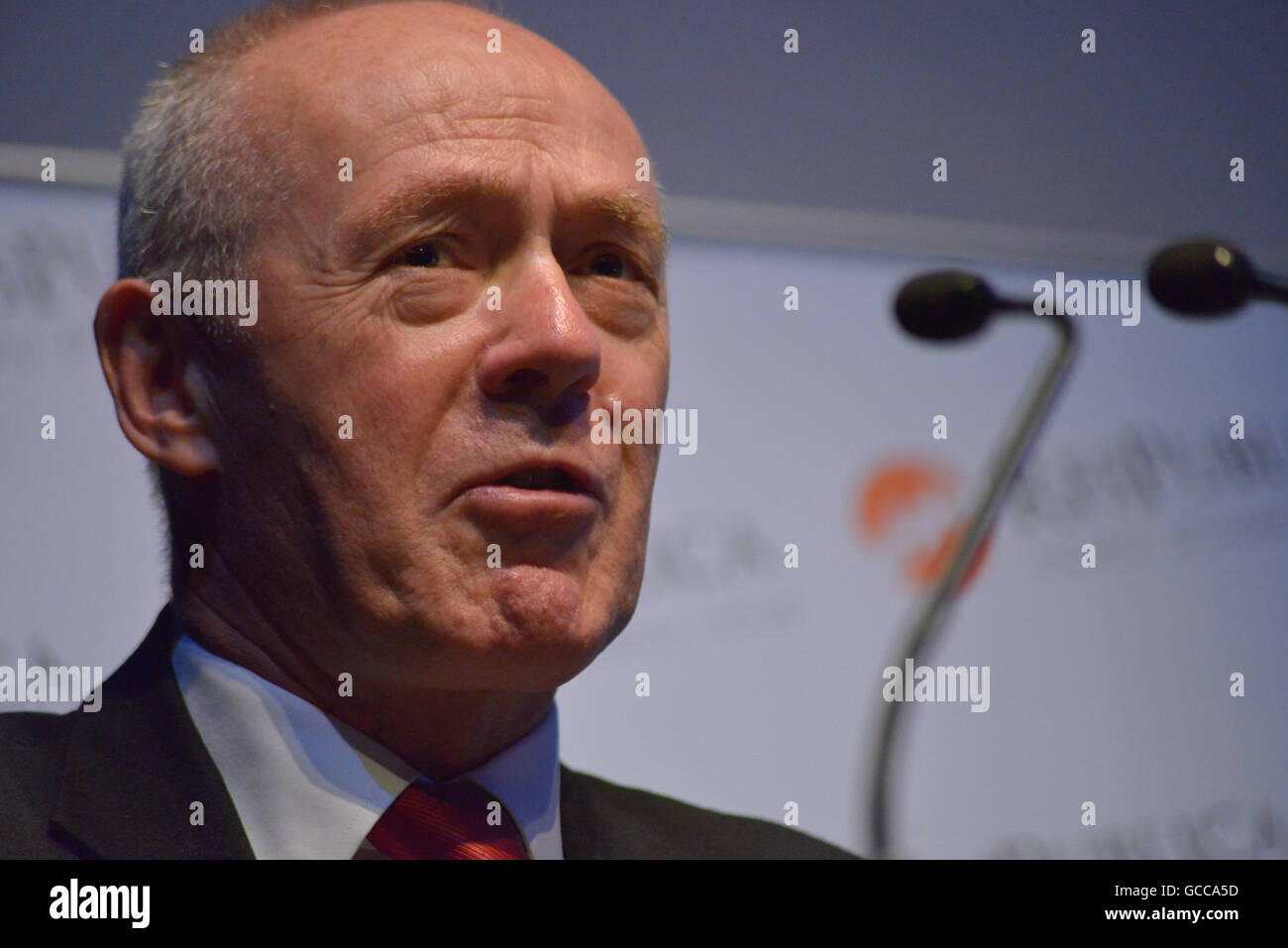 Salford, UK. 8th July, 2016. Sir Richard Leese, leader of Manchester ...