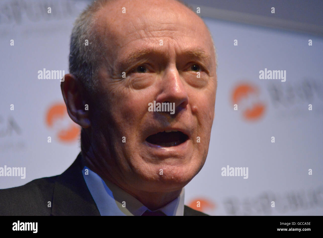 Salford, UK. 8th July, 2016. Sir Richard Leese, leader of Manchester ...