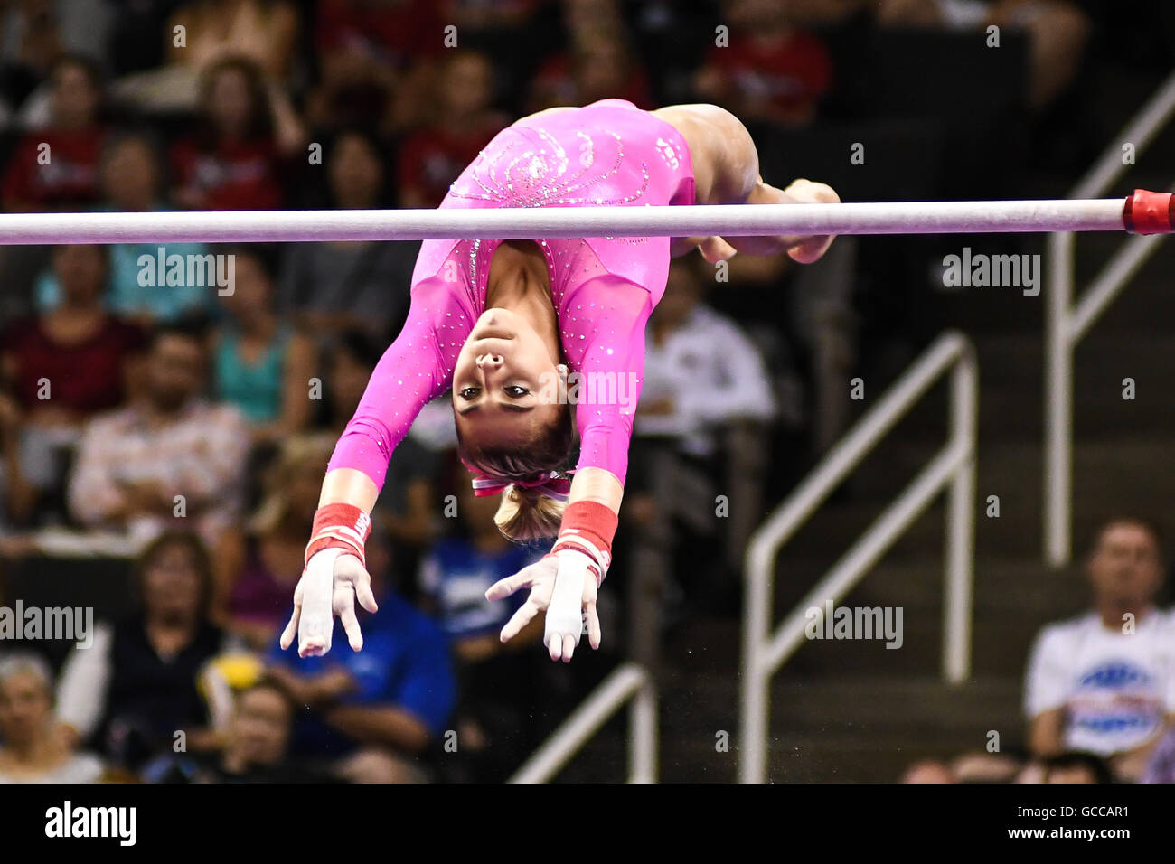 San Jose, California, USA. 8th July, 2016. ASHTON LOCKLEAR competes on ...