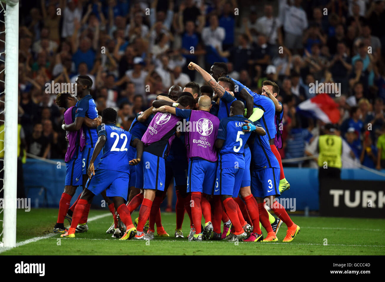 France team group (FRA), JULY 7, 2016 - Football / Soccer : France team ...