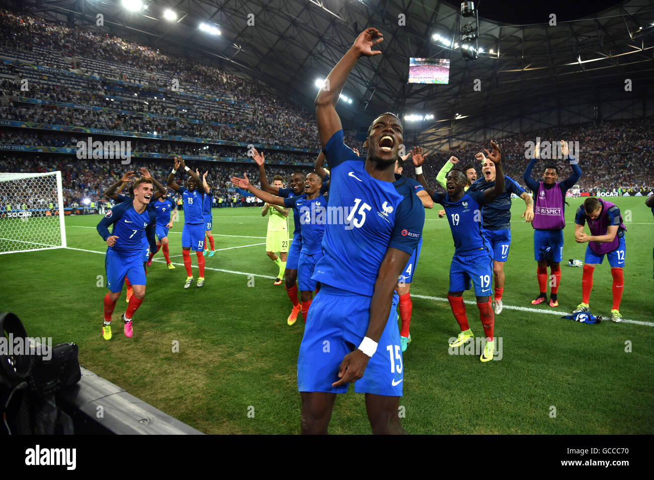 France team group (FRA), JULY 7, 2016 - Football / Soccer : Antoine ...