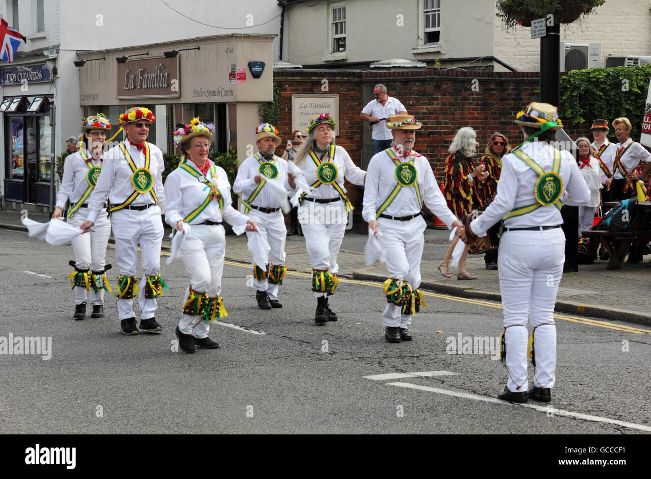 Ewell, Epsom, Surrey, England, UK. 9th July 2016. The Spring Grove ...