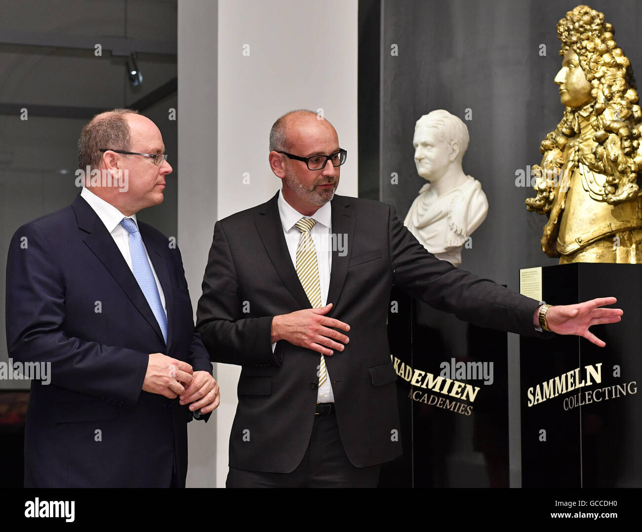 Gotha, Germany. 9th July, 2016. Director of the foundation Schloss ...