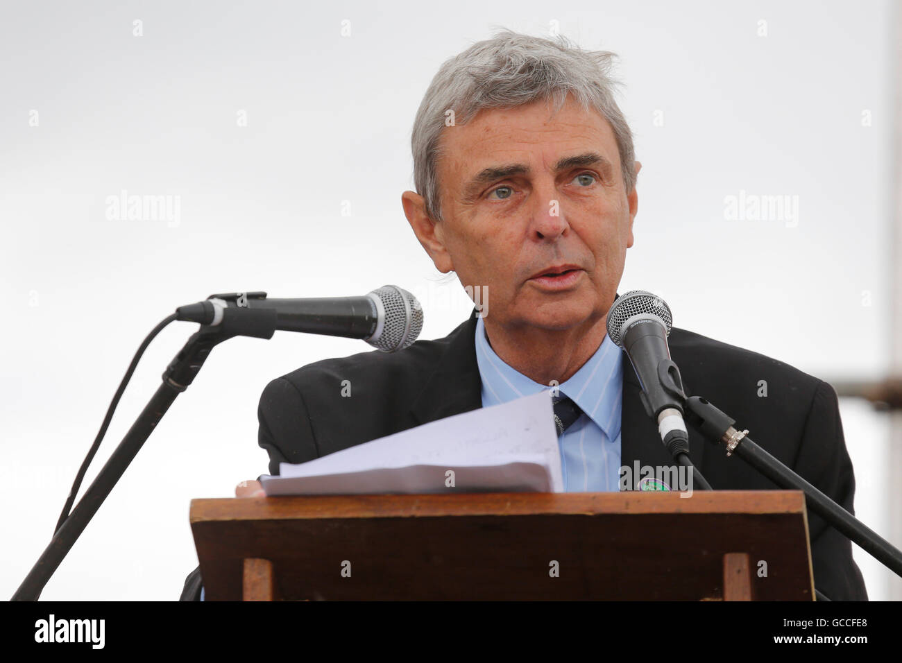 Durham, UK. 9th July, 2016. Dave Prentis, of UNISON, speaking at the ...