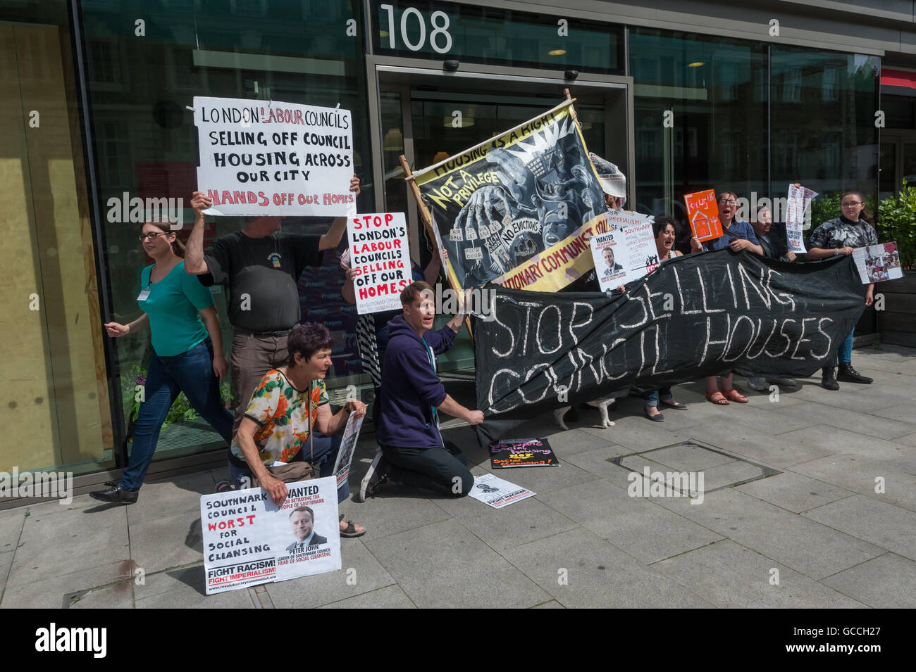 Stop Demolition Council Homes High Resolution Stock Photography and ...